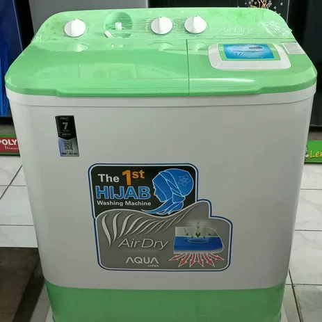 Jual MESIN CUCI AQUA JAPAN QW 9031 HT / QW 961 XT 9 KG 2 TABUNG ...