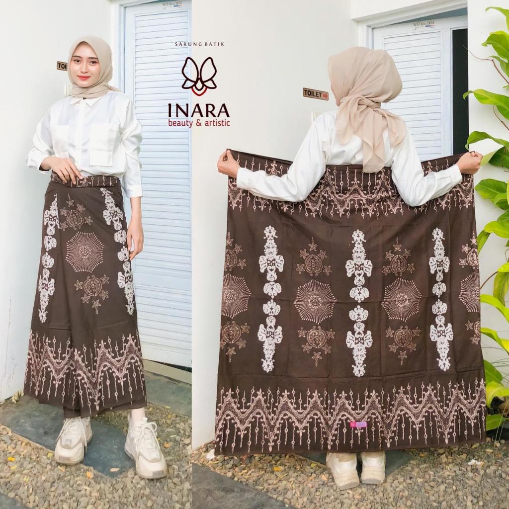 Jual Sarung Batik Inara sarung Batik cap asli khas pekalongan new motif ...