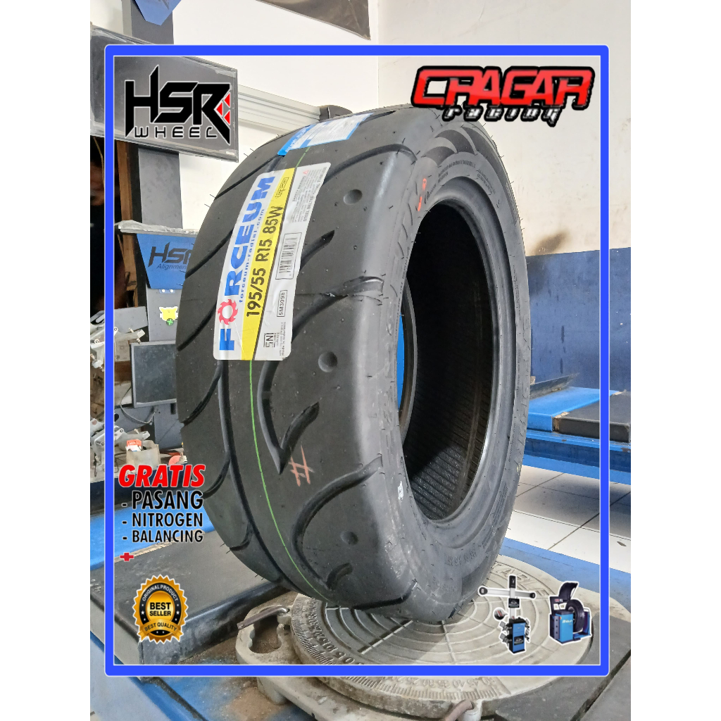 Jual Ban Mobil Semi Slick/ Sport Ukuran 195 55 R15 Merk Forceum Tipe ...