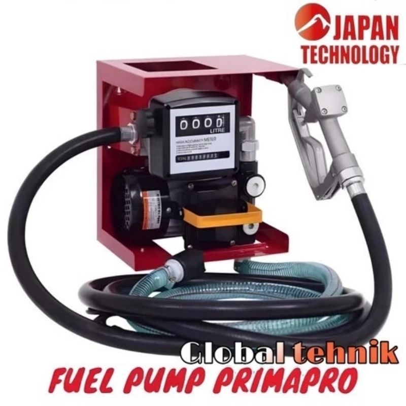 Jual Pompa minyak Pompa solar Fuel pump dispenser LENGKAP SET 60LPM ...