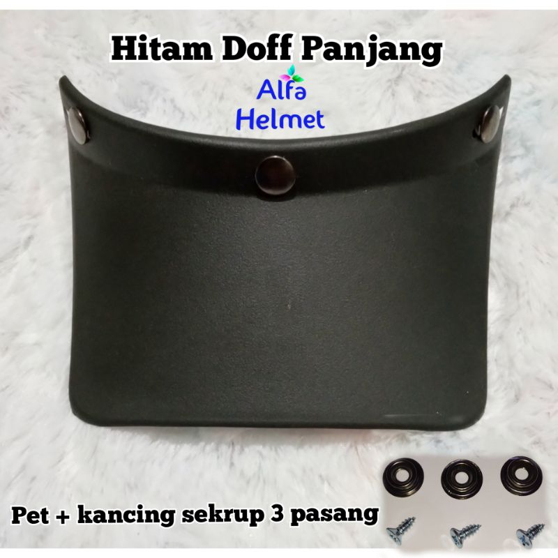 Jual PET HELM RETRO PANJANG + 3 PASANG KANCING SEKRUP HELM | Shopee ...