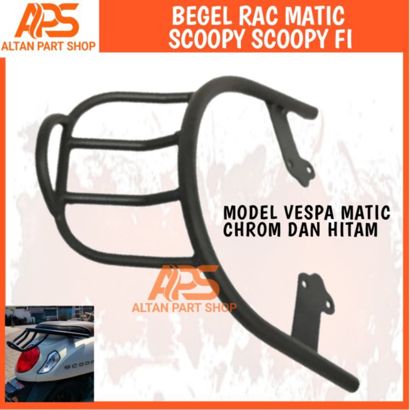 Jual Behel rak matic Honda scoopy Scoopy fi model vespa matic keren ...