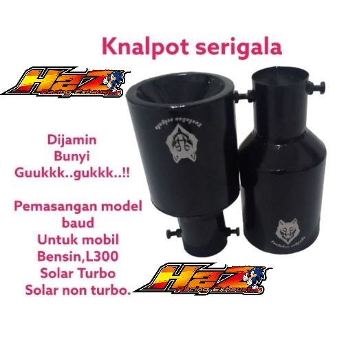 Jual Knalpot Srigala mobil bensin L300 Truk Canter Hino Dyna Elf Fuso ...