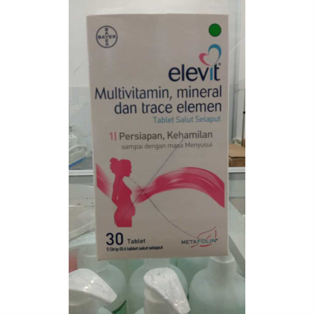 Jual Elevit Strip Isi 6 Tablet (Vitamin Lengkap Hamil & Persiapan ...