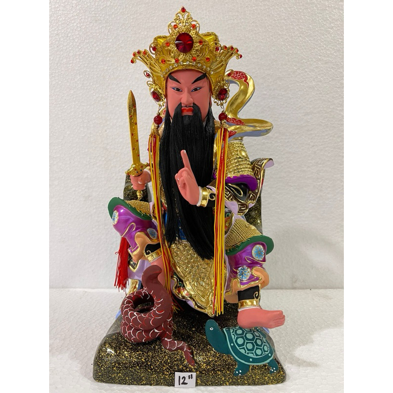 Jual Patung xuan tian shang di / siong te kong 12in kayu taiwan ...