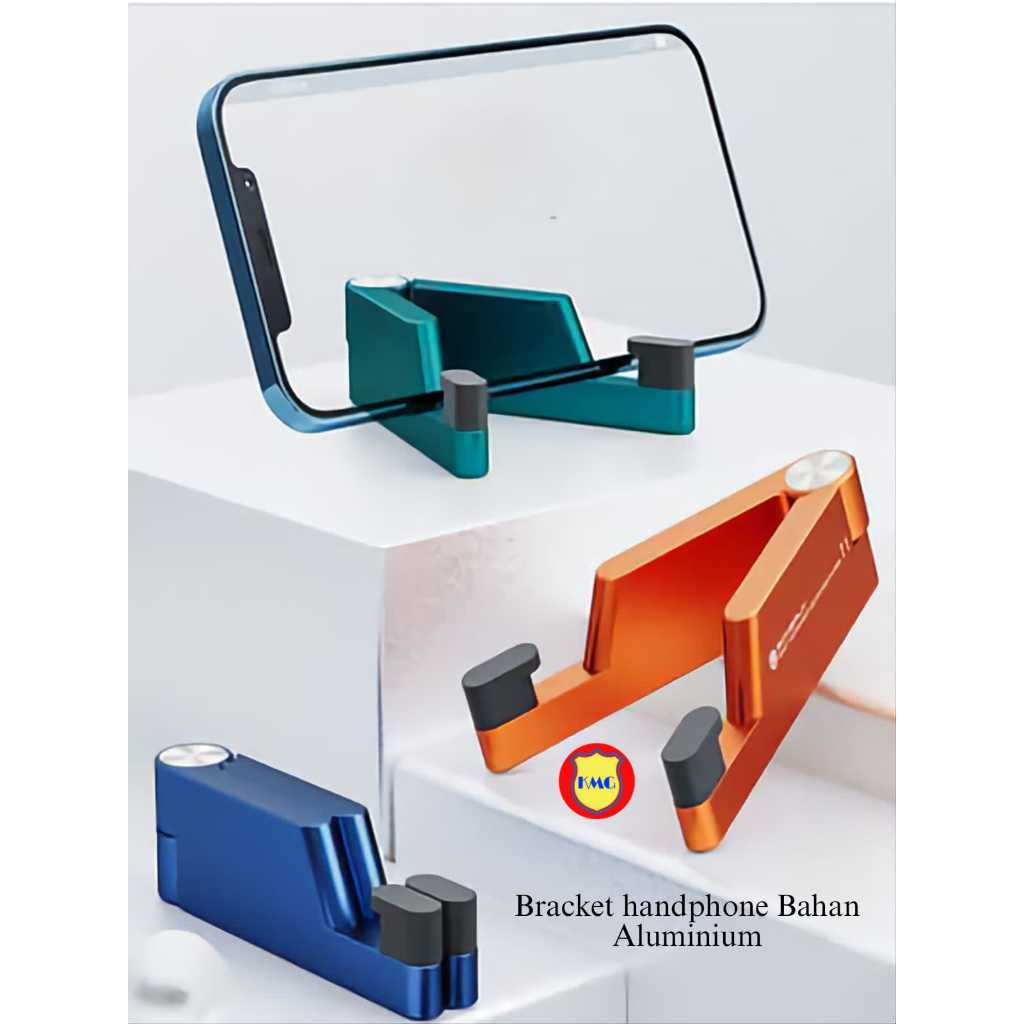 Jual Braket Handphone Universal Bisa Dilipat Bahan Aluminium/Universal ...