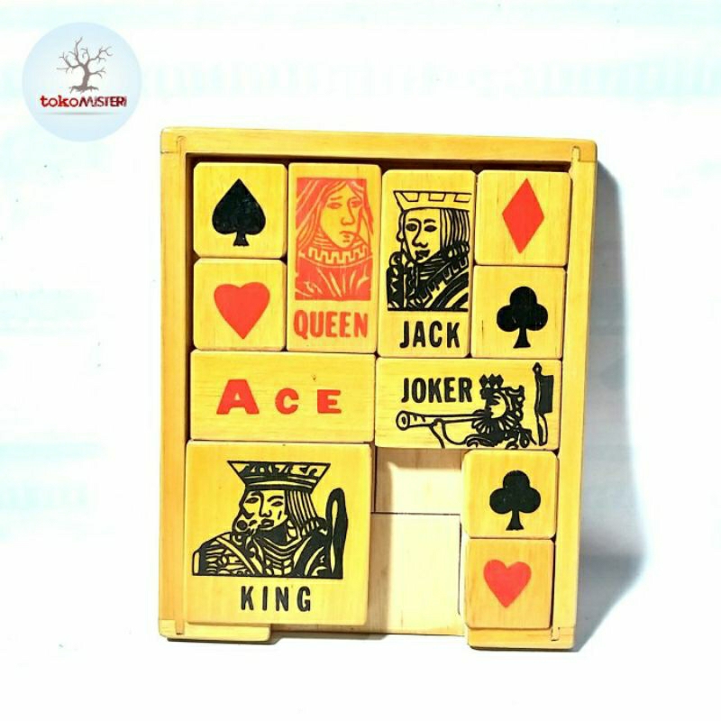 Jual Creative Local Puzzle Jigsaw Wooden Wood Out Board Game Boardgame ...