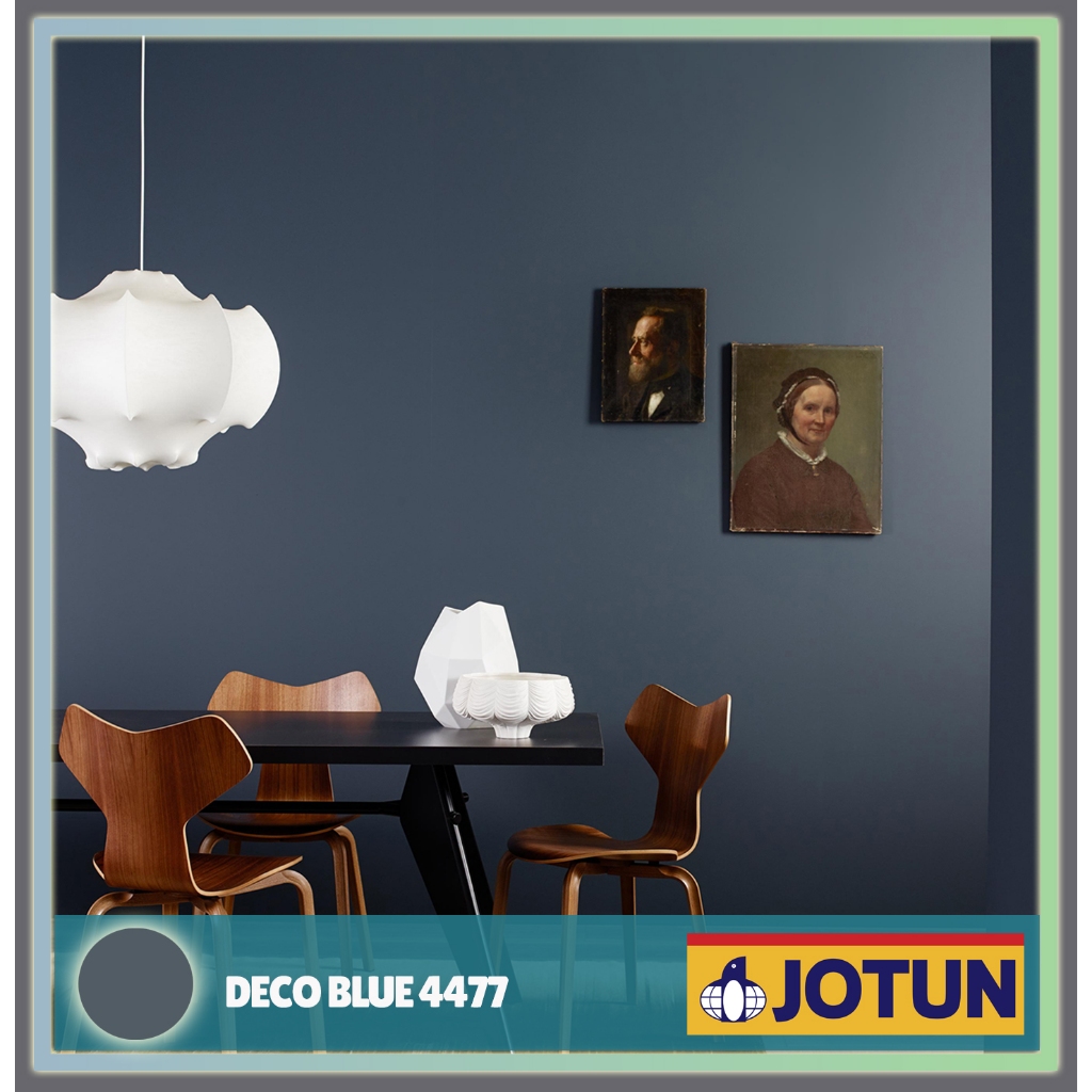 Jual CAT TEMBOK JOTUN WARNA BIRU DECO BLUE 4477 SHEEN & MATT INTERIOR 2 ...