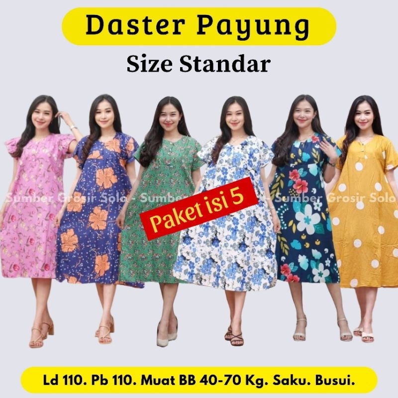 Jual Daster Murah 100 Dapat 5 | 100ribu Dapat 5 Daster | Daster Murah ...