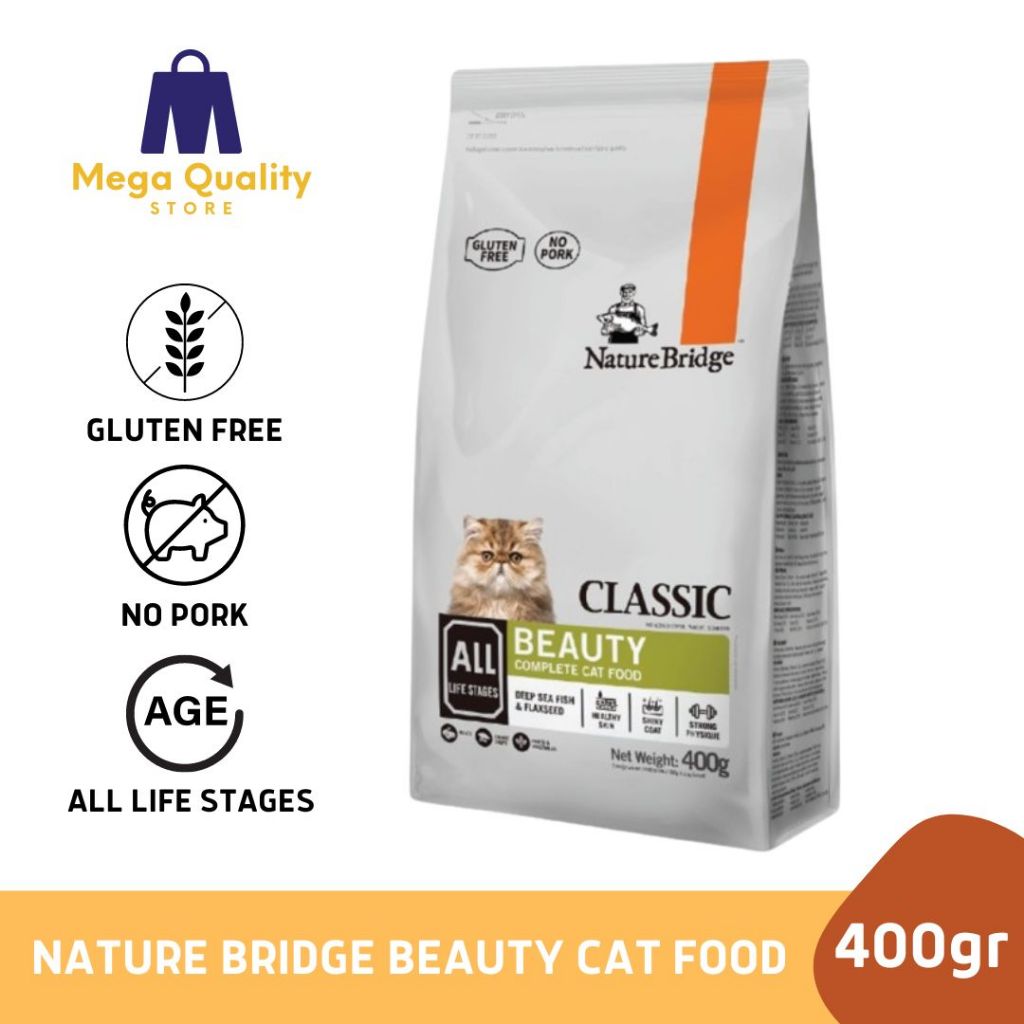 Jual Nature Bridge Beauty Cat Food All Life Stages Freshpack 400gr ...