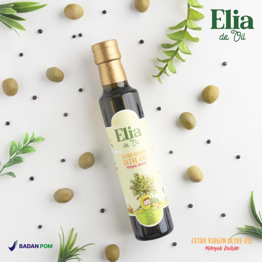 Jual Elia de Oil EVOO - mpasi bayi anak extra virgin olive oil | Shopee ...
