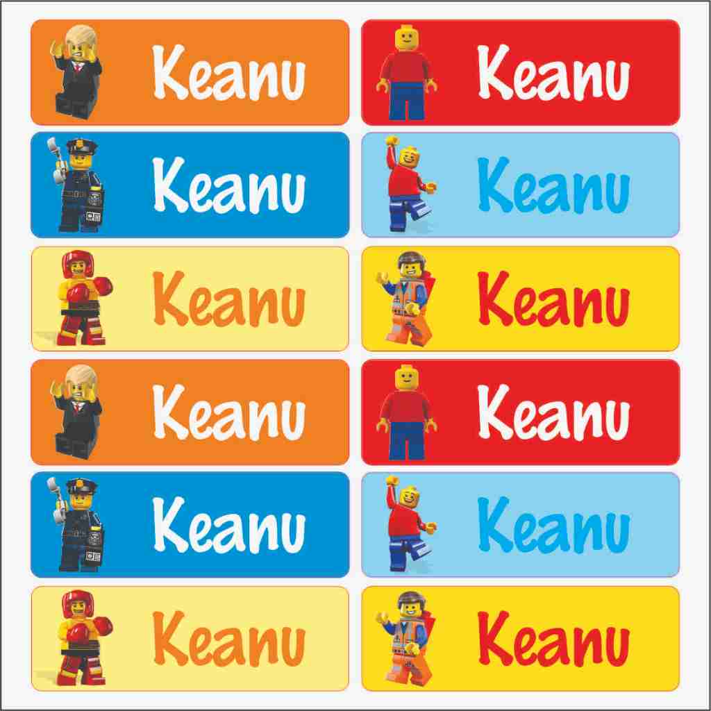 Jual Label Nama Vynil Lego Tahan Air | Shopee Indonesia