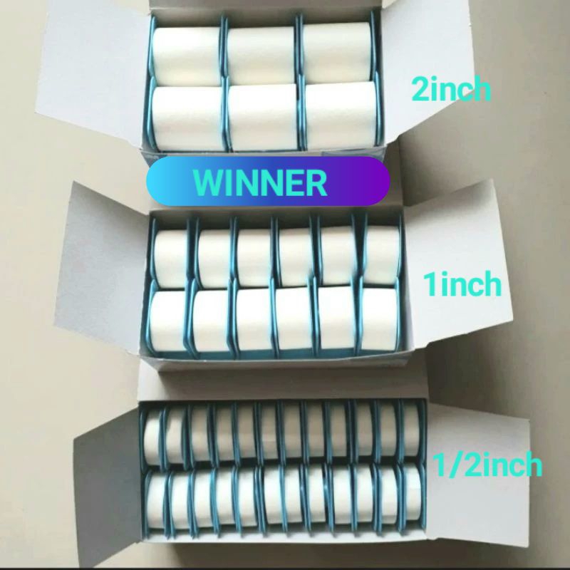 Jual Micropore Paper Tape Winner 1 Inch Winner Micropore 1inch ...