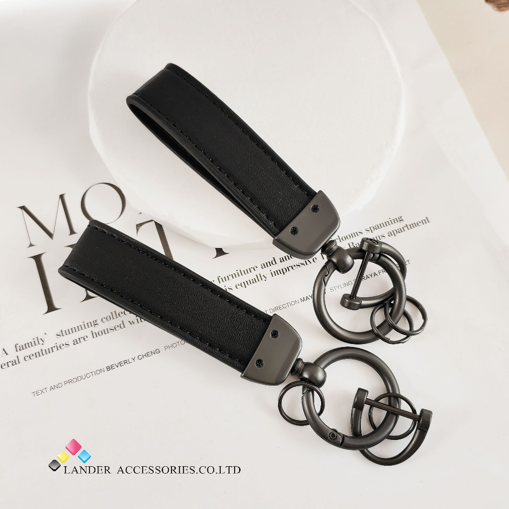 Jual Premium Leather Keychain Gantungan Kunci Mobil Motor LANDER / Key ...