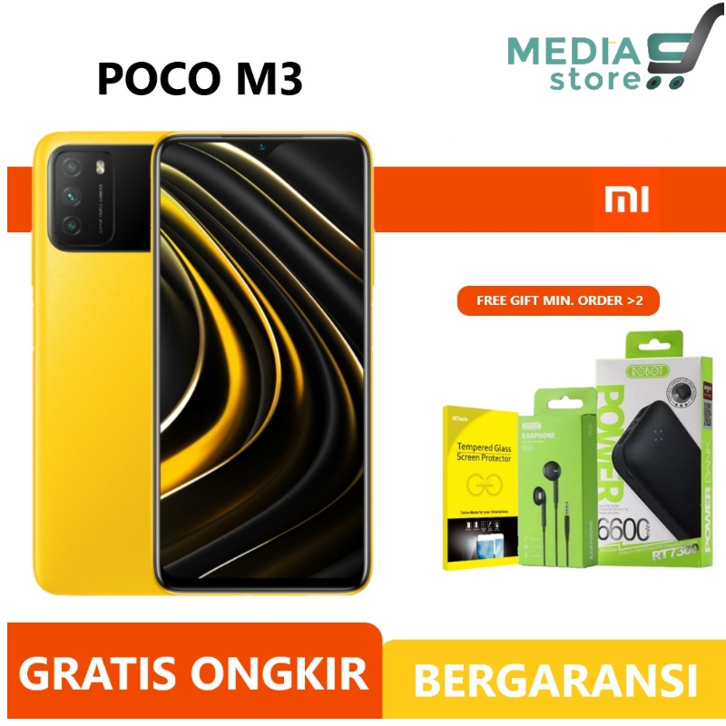 Jual Xiaomi Poco M3 Ram 6-128gb / Ram 4-64gb - BERGARANSI | Shopee ...