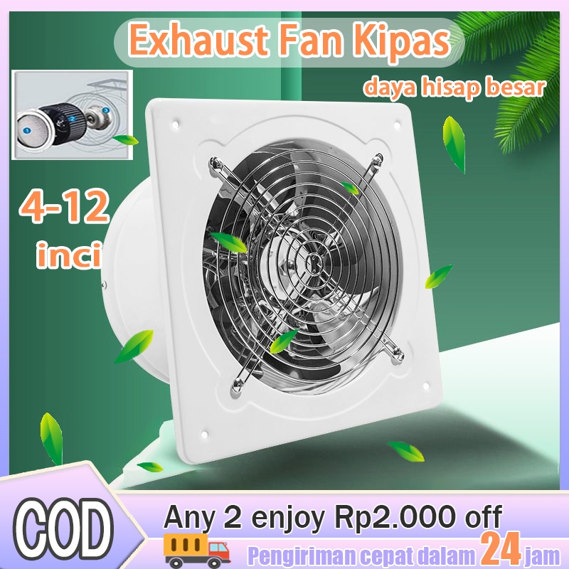 Jual 4/6/8/10/12Inch Exhaust fan /Heksos penyedot asap dapur/Booster ...
