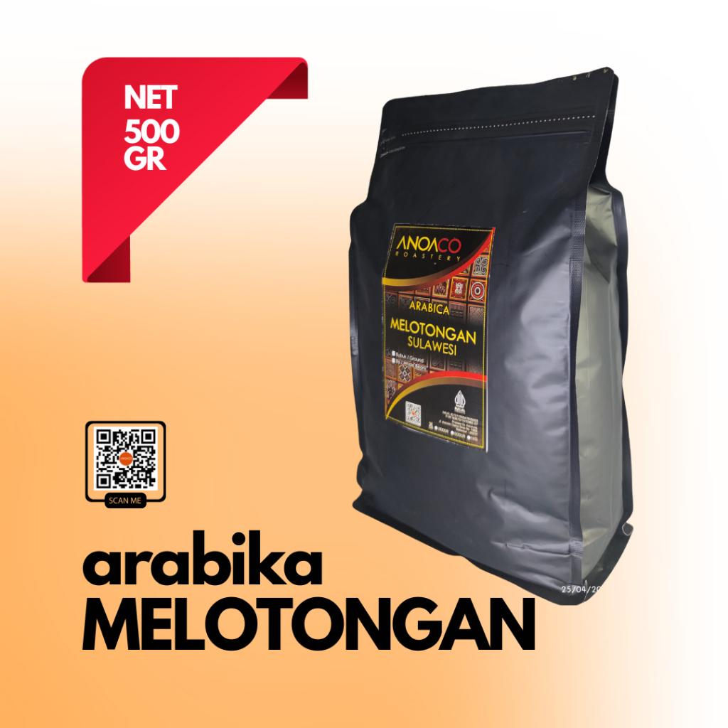 Jual ANOACO COFFEE ROASTERY KOPI ARABIKA TORAJA MELOTONGAN 500GR ...