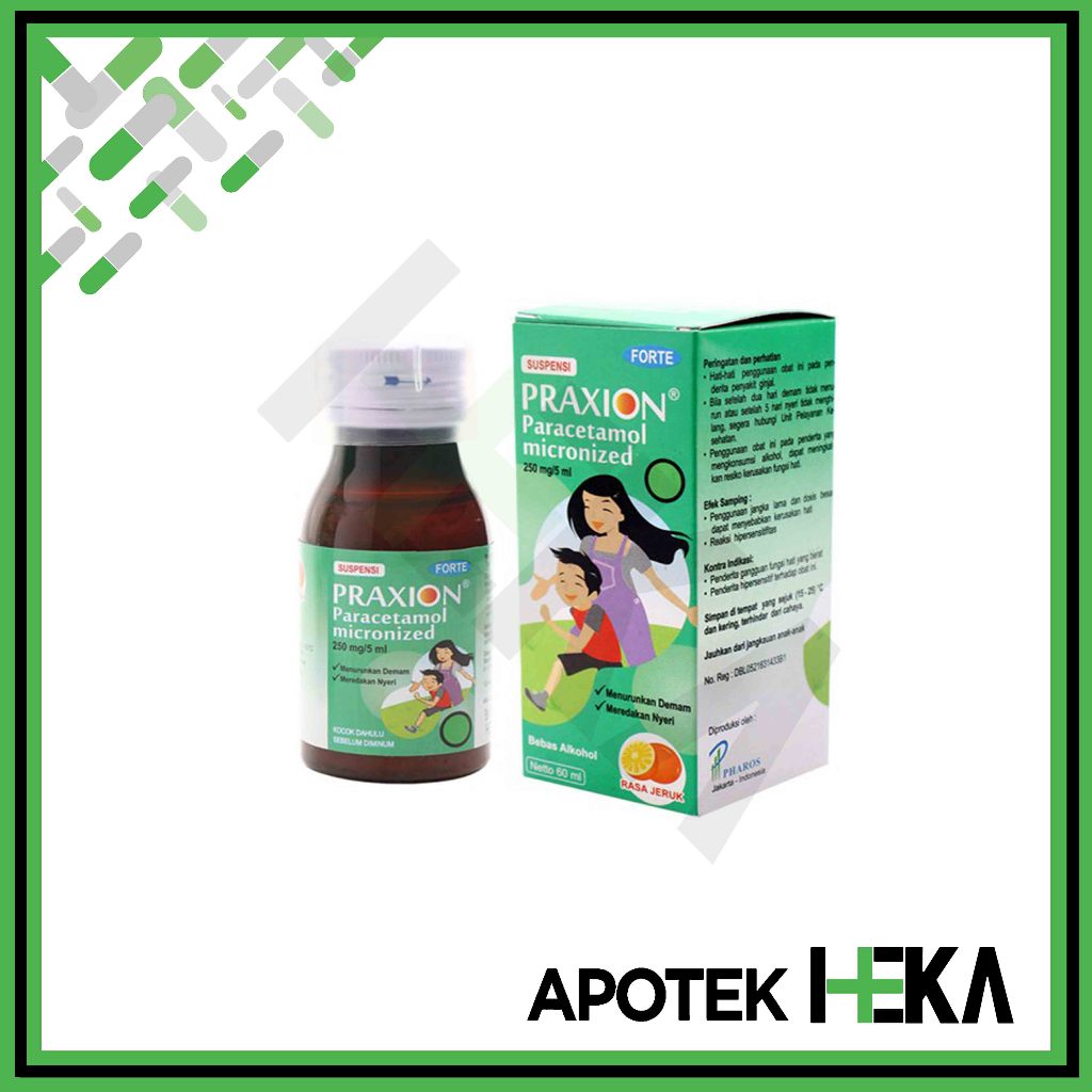 Jual Praxion Forte Suspensi Paracetamol - Sirup Demam Anak [JAKSEL ...