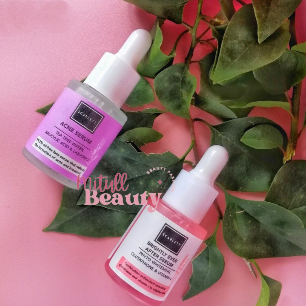 Jual Scarlett Whitening Acne Serum Cream | Scarlet Whitening Brightly ...