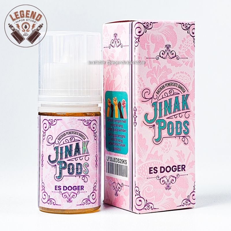 Jual SALT NIC - LIQUID JINAK PODS Es Doger 30ML 25MG AUTHENTIC | Shopee ...