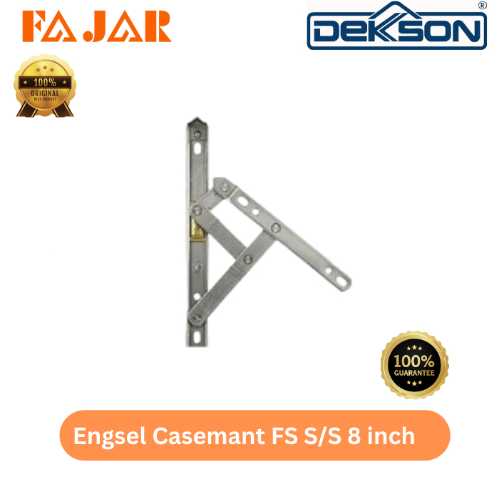 Jual Engsel Casement 8 inch FS S/S Dekkson Original | Shopee Indonesia