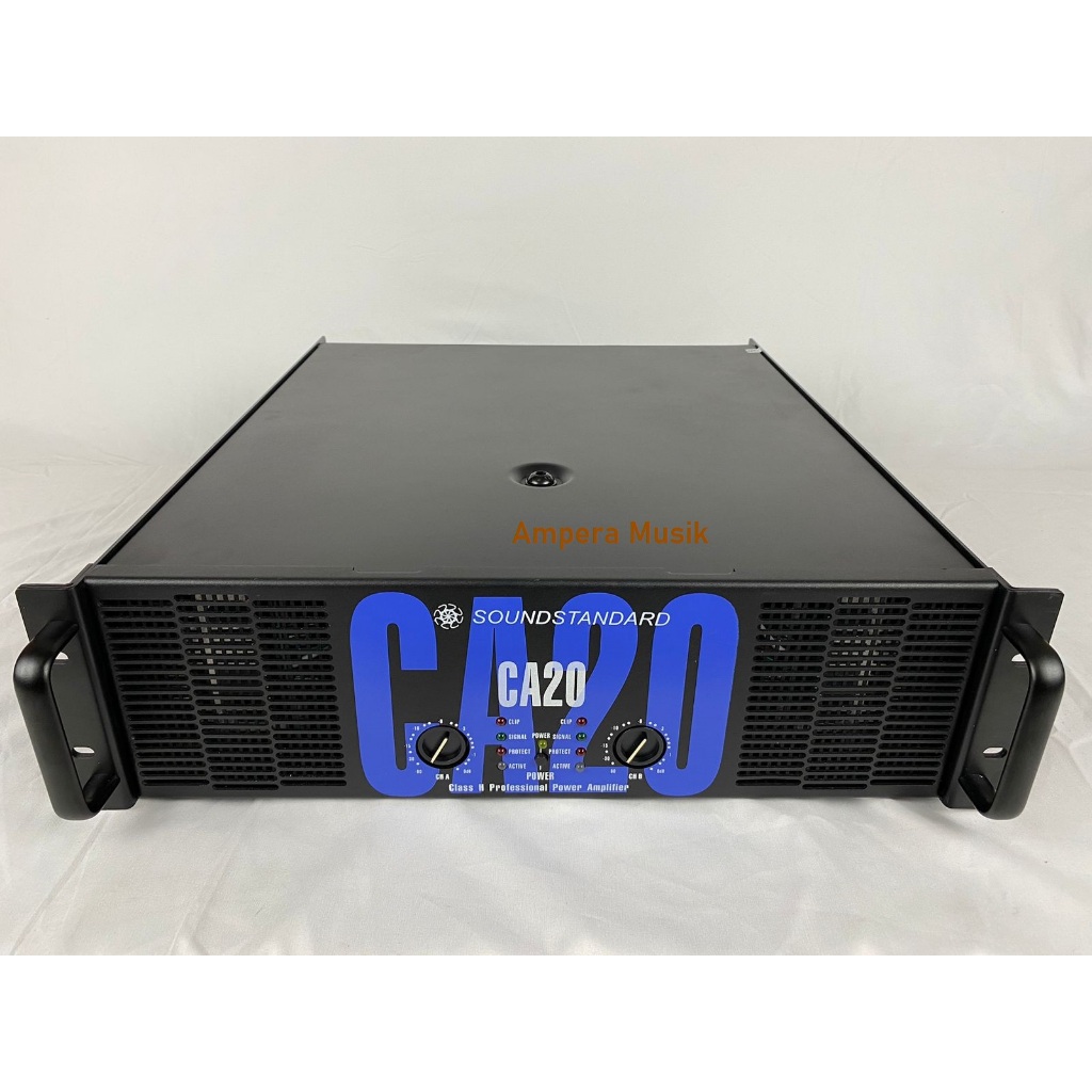 Jual POWER AMPLIFIER SOUNDSTANDART CA20 POWER SOUND STANDART CA 20 M ...
