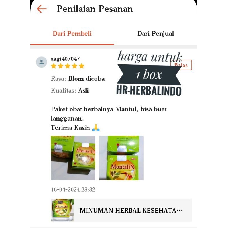 Jual MINUMAN HERBAL PEGAL LINU(M-O-N-T-A-L-I-N-E) | Shopee Indonesia