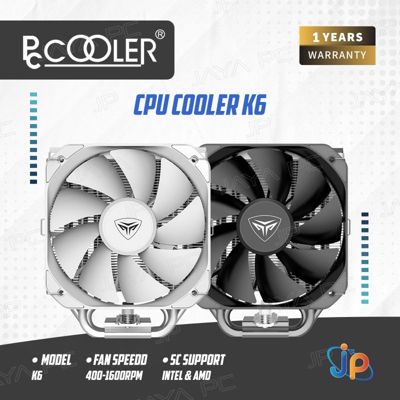 Jual PCCOOLER GAMEICE K6 - CPU Cooler Fan | Shopee Indonesia