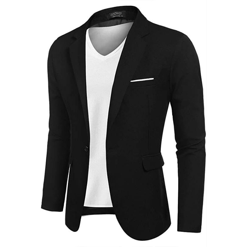Jual Jas Pria Polos kancing 2 Slimpit / Blazer Resmi dinas / vest ...