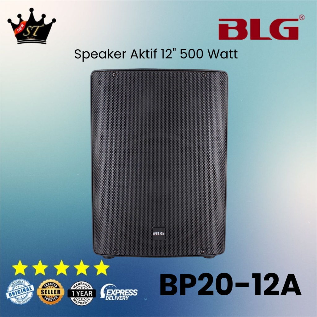 Jual BLG BP20-12A Active Speaker Aktif 12" 12 Inch Loudspeaker 500 Watt ...