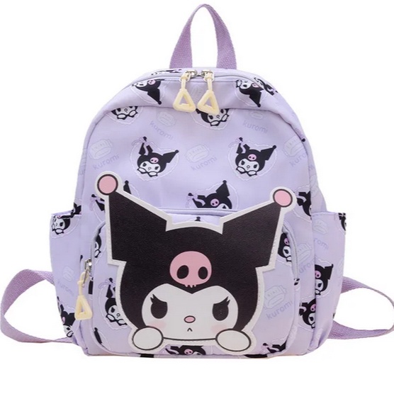 Jual KODE M28Z MINISO tas Ransel Sekolah Anak Perempuan PAUD TK SD karakter kartun SANRIO KUROMI ...