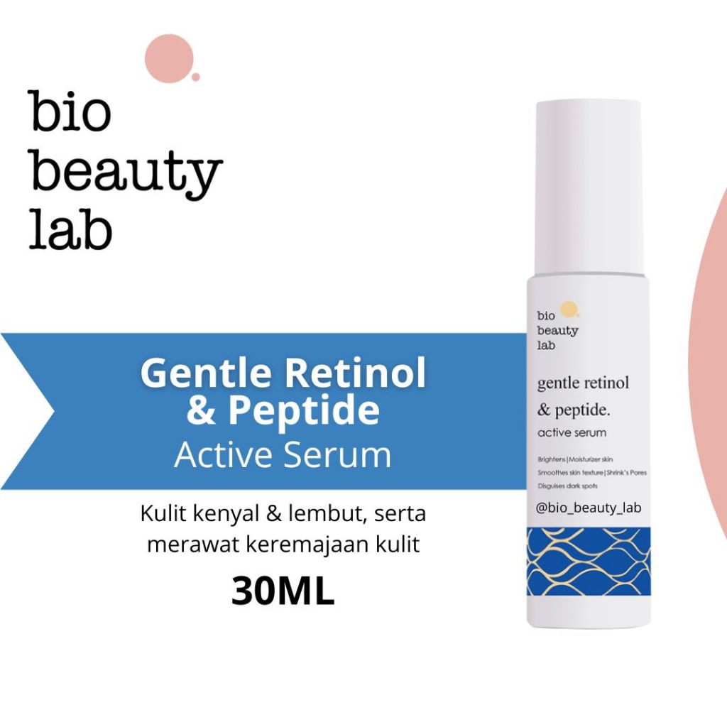 Jual Bio Beauty Lab Gentle Retinol & Peptide Active Serum 30ml Original ...