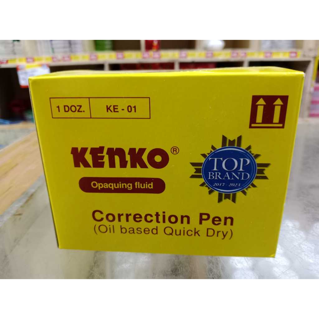 Jual Kenko Correction Pen KE - 01 / Tipe X Cair KENKO 12pcs | Shopee ...