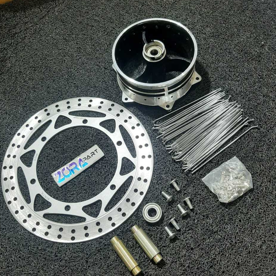 Jual Tromol Depan Ninja 150 Disc Piringan Cakram Depan Ninja Plus Jari ...