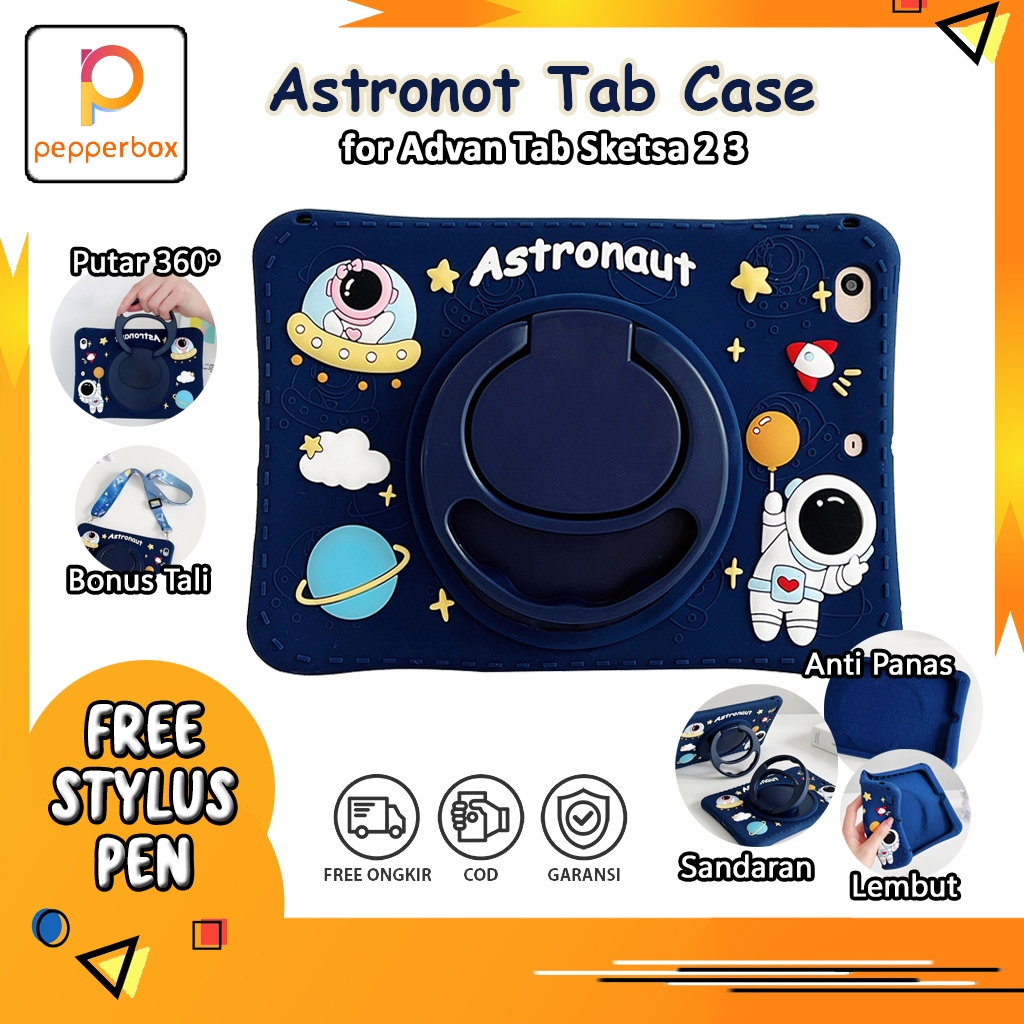 Jual Casing Advan Tab Sketsa 2 3 Softcase Bonus Stylus Pen Universal ...