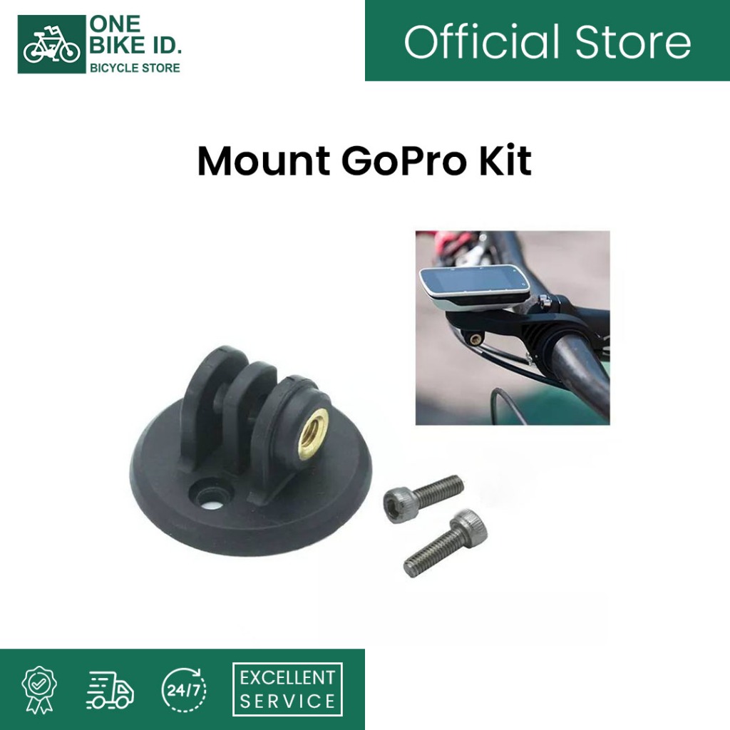 Jual Mount GoPro Kit I Mount Untuk GoPro, Lampu Sepeda, Barfly Stang ...