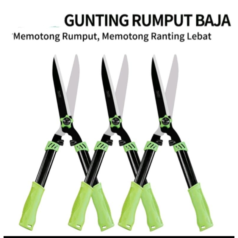 Jual Gunting Rumput Taman Gunting Tanaman Gunting Pangkas Daun Rumput ...