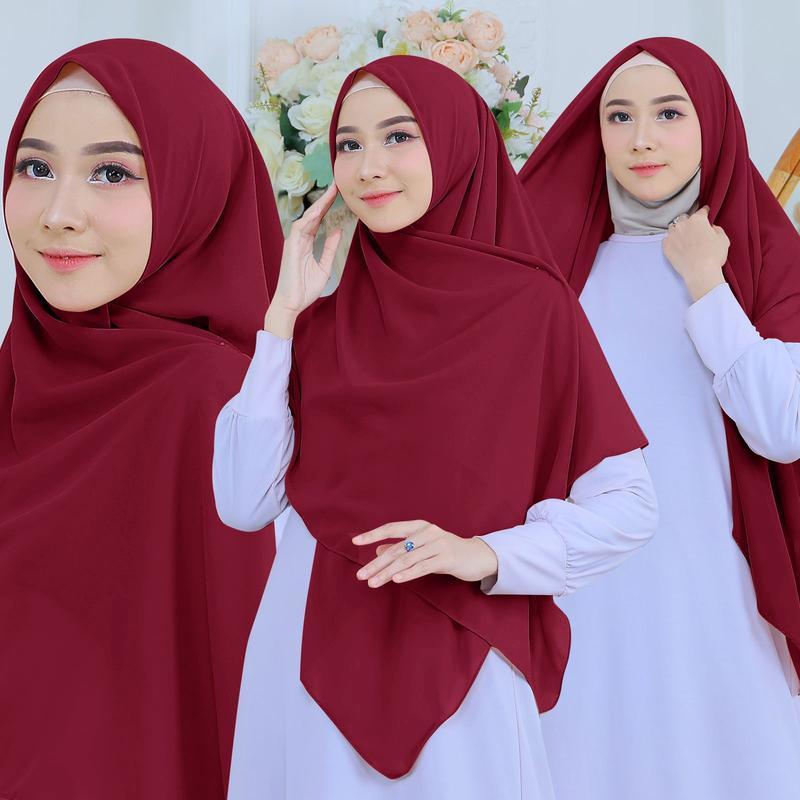 Jual Aurora Boutique NADIRA PASHMINA Instant Kerudung Pasmina Ceruti Babydoll | Shopee Indonesia