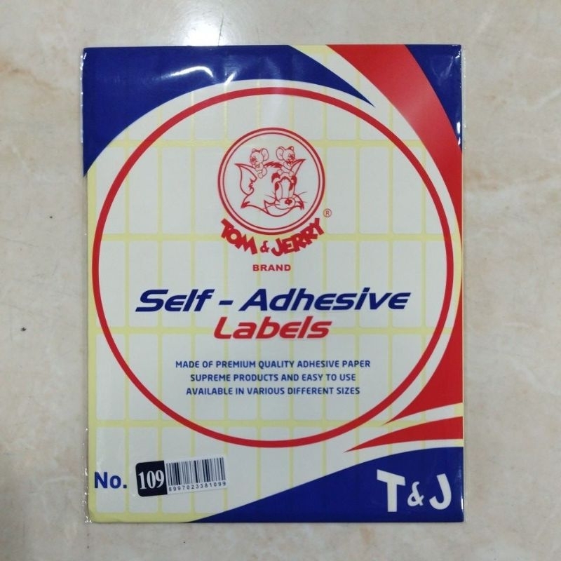 Jual Label Tom & Jerry No 109 (13*38mm) | Shopee Indonesia