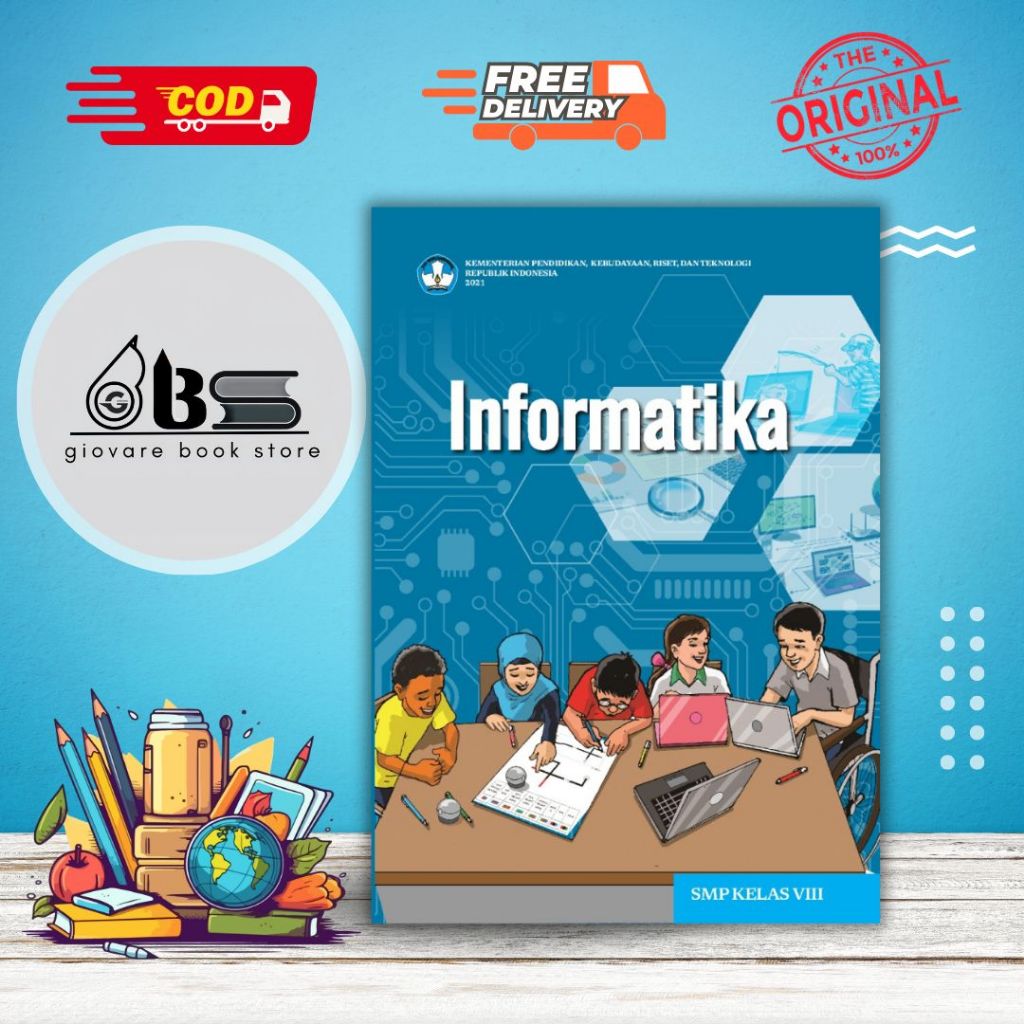 Jual BUKU INFORMATIKA KELAS 8 KURIKULUM MERDEKA | INFORMATIKA SMP/MTS KELAS 8 KEMENDIKBUD ...