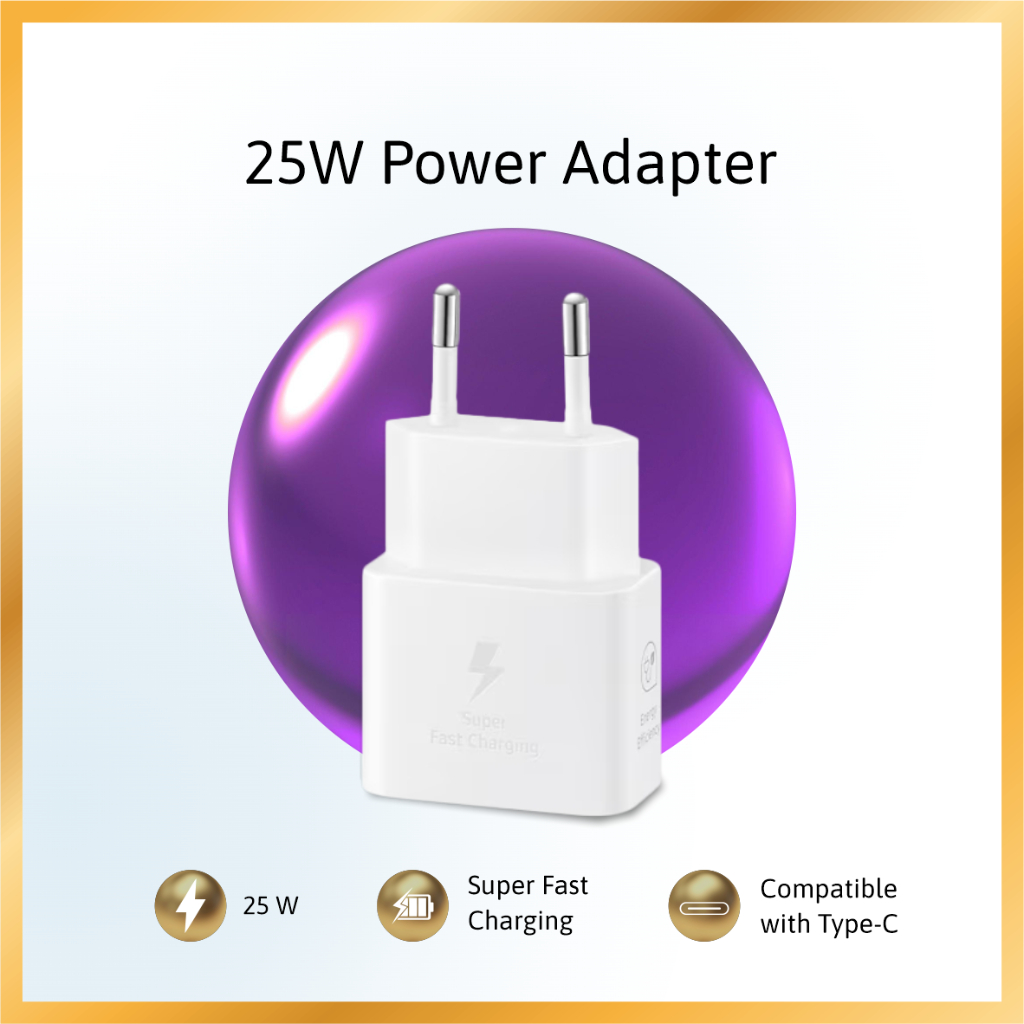 Jual Samsung 25W Power Adapter Type C | Shopee Indonesia