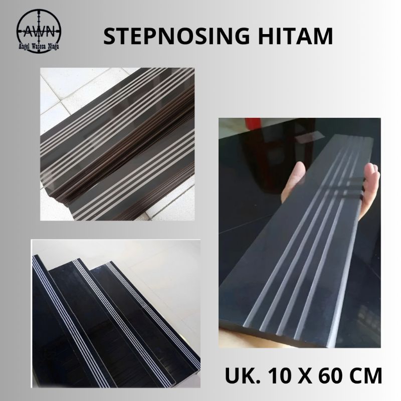 Jual Stepnosing Hitam Granit Ukuran 10 x 60 cm / Lis Tangga ...
