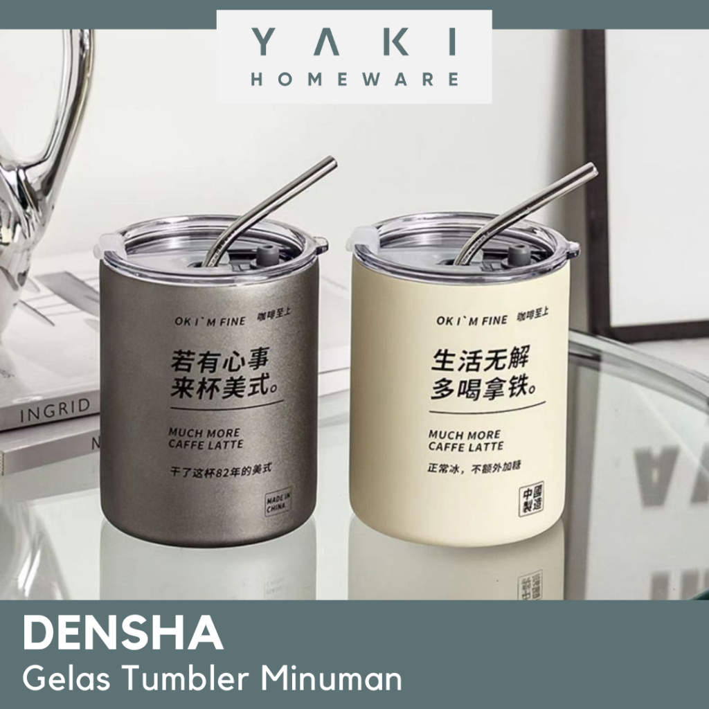 Jual YAKI - DENSHA Botol Stainless Minuman Minimalis Botol Stainless ...