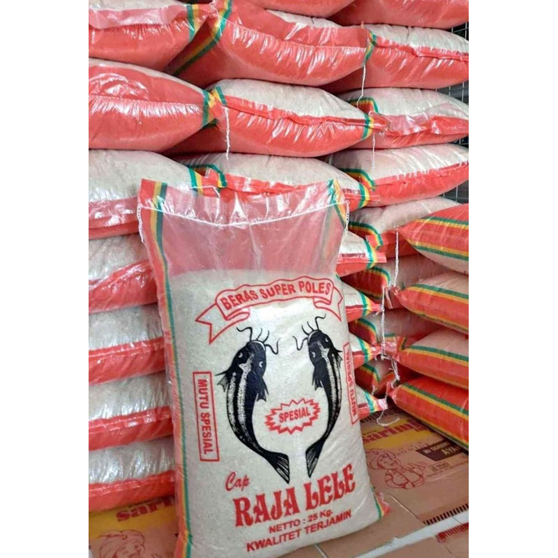 Jual Beras Pulen Cap Raja Lele 25 Kg ( Khusus GOSEND ) | Shopee Indonesia