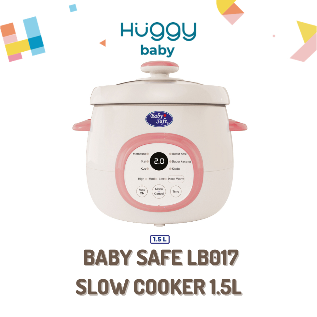 Jual Baby Safe LB017 Slow Cooker 1.5L Alat Masak Makanan Bayi | Shopee ...