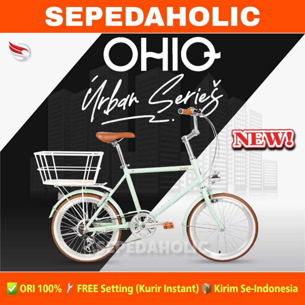 Jual Sepeda City Bike ELEMENT OHIO URBAN Minivelo Ukuran 20 Inch 7 ...