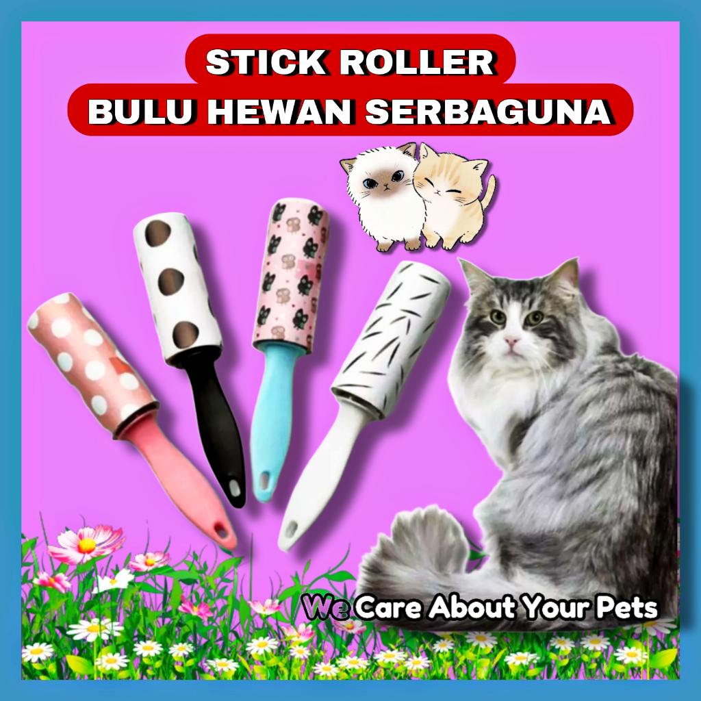 Jual PSWT- Lint Roll Sticky Roller Alat Pembersih Pakaian Pengangkat ...