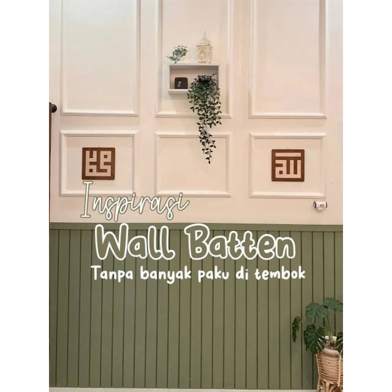 Jual WALL BATTEN / WALL BATTEN MDF / PANEL DINDING MDF / MOULDING | Shopee Indonesia