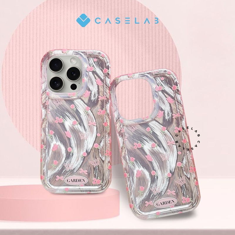 Jual NEW MARABLE Case !! CASE ROSE GARDEN MARBLE CASE COMPATIBLE FOR IP ...