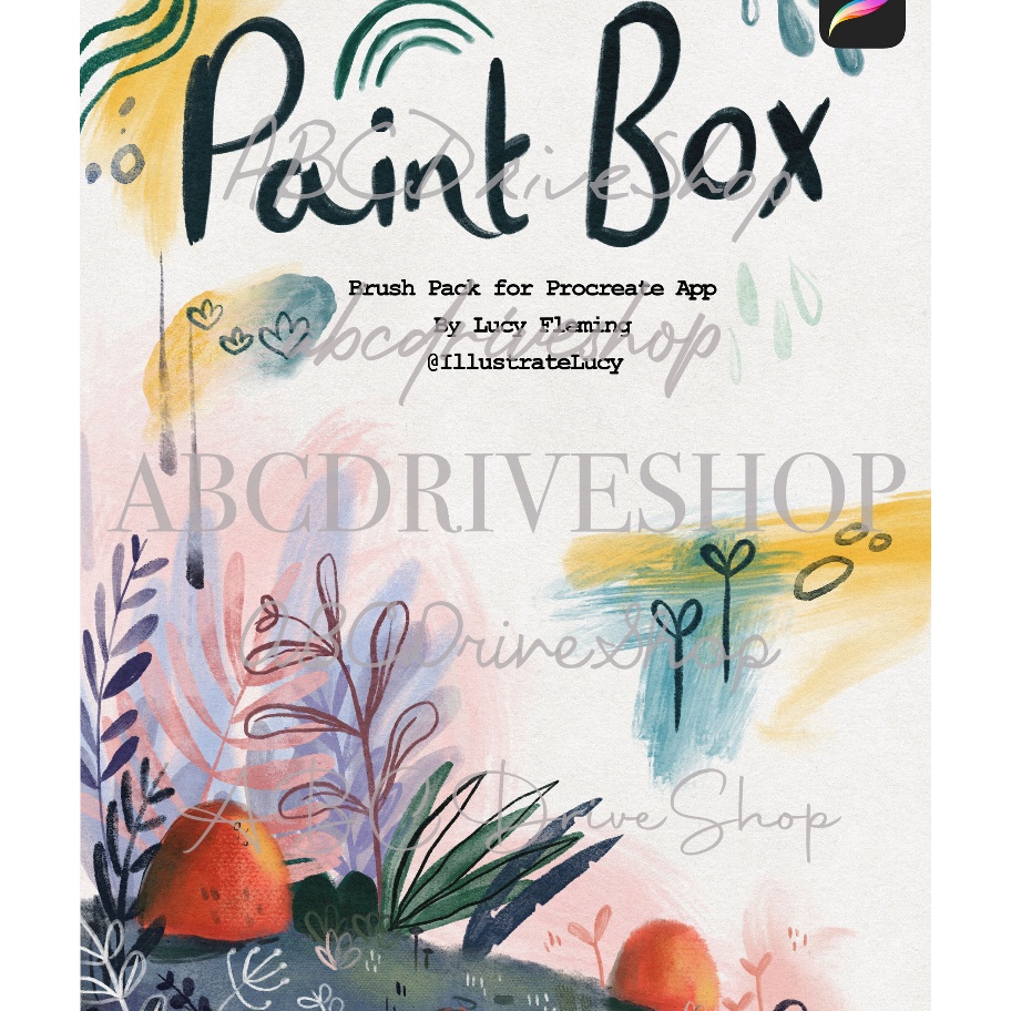 Jual Harga Terbaik Pilihan Terlengkap Procreate Brush Paint Box for ...